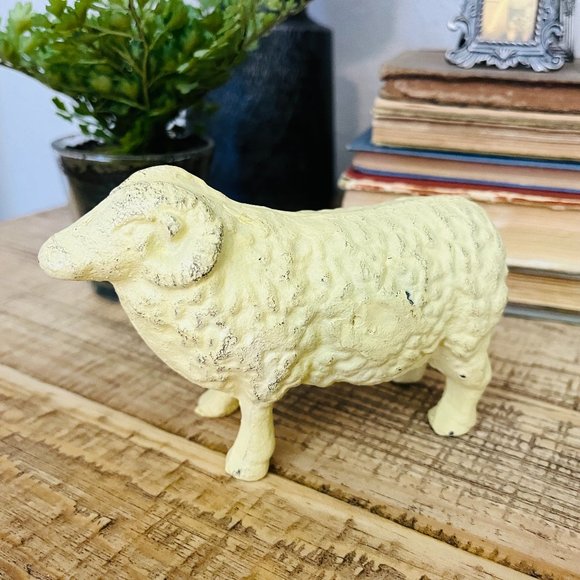 Vintage | Accents | Vintage Cast Iron Sheep | Poshmark